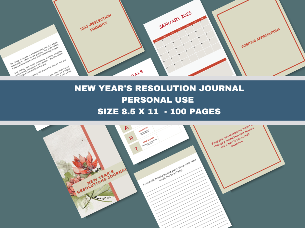 New Year’s Resolution Journal - Sunshine Academy
